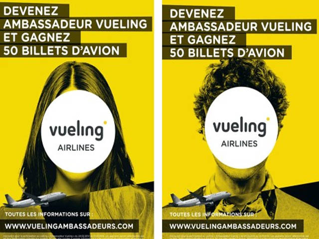 Vueling se paye la tête des passagers dans une campagne de publicité ...