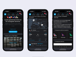 Flight-Report lance une nouvelle version compatible mobile de son site ...
