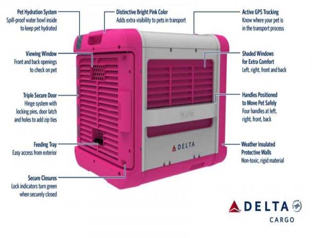 Delta Airlines lance CarePod pour les animaux de compagnie | Air Journal