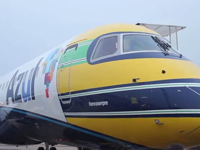 Un avion d’Azul rend hommage à Ayrton Senna | Air Journal