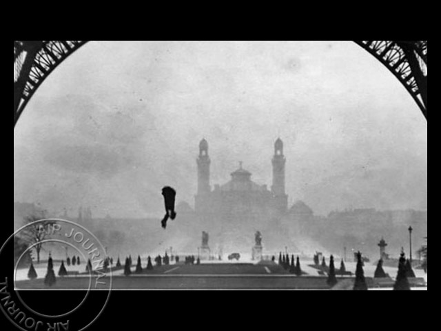 Le 4 février 1912 dans le ciel : Test fatal d’un parachute pour Frantz ...
