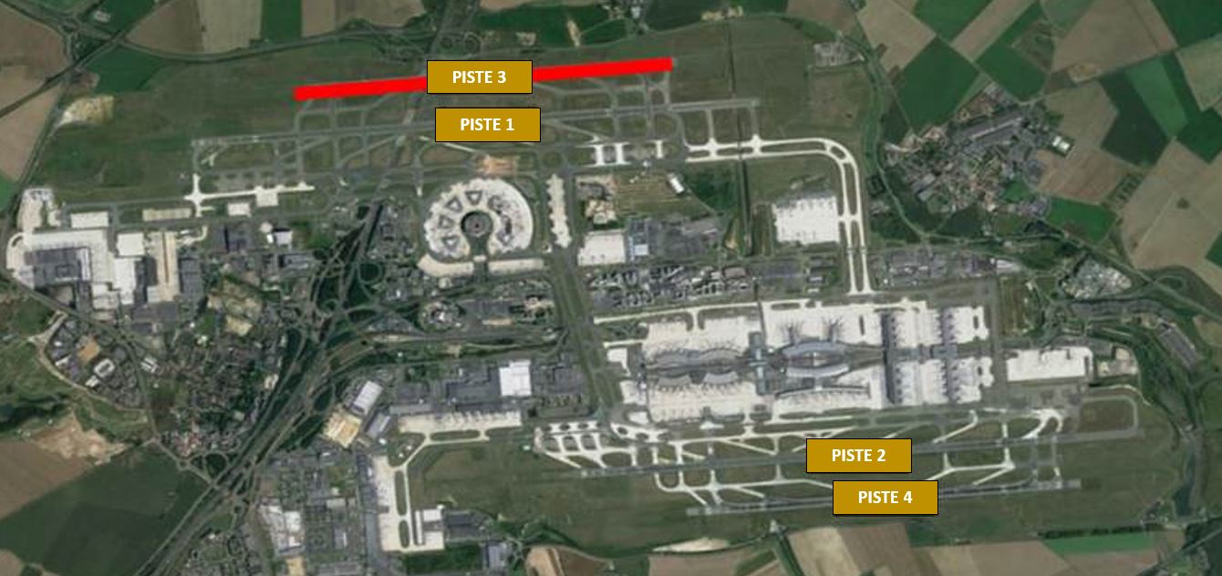 ADP rénove l'une des quatre pistes de Paris-CDG | Air Journal
