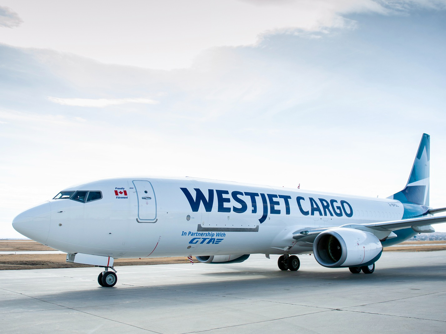 Cargo WestJet Re oit Son Premier Boeing 737 800BCF Air Journal