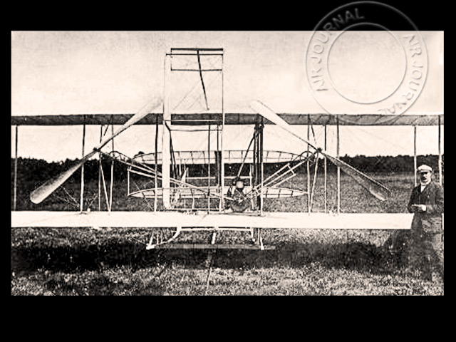 Le 12 août 1908 dans le ciel : Record de durée de vol pour Wilbur ...