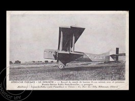 Le 12 février 1919 dans le ciel : Le Goliath vole de Paris à Bruxelles ...