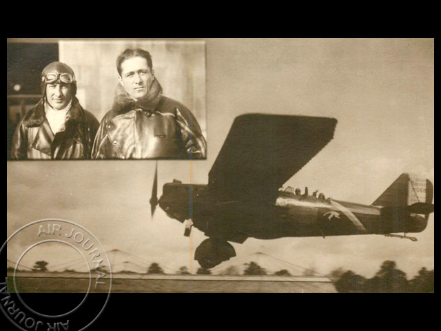 Le 15 octobre 1927 dans le ciel : Costes et Le Brix se rendent maîtres ...