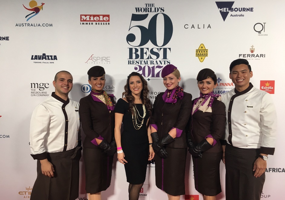 Etihad Airways au The World’s 50 Best Restaurants à Melbourne | Air Journal