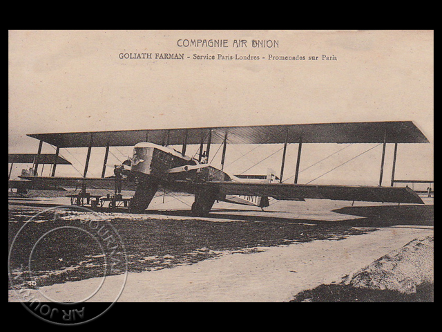 Le 1er juin 1923 dans le ciel : Un avion d’Air Union se pose en ...
