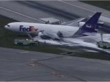 Un DC-10 de FedEx prend feu à Fort Lauderdale-Hollywood (vidéo) | Air ...