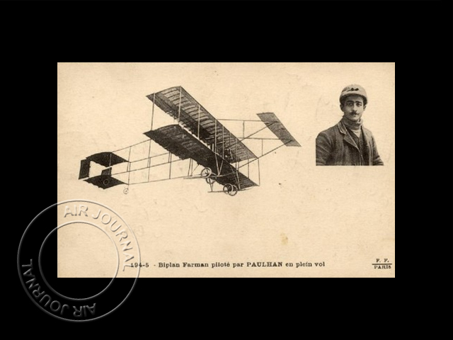 Le 20 novembre 1909 dans le ciel : Louis Paulhan : 3e à voler au-dessus ...