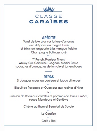 Air Caraïbes : un repas gastronomique pour tous les passagers | Air Journal