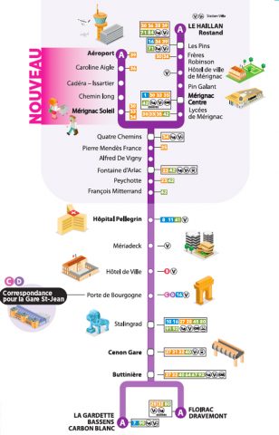 Bordeaux : extension du tramway A jusqu'à l'aéroport | Air Journal