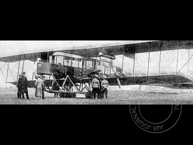 Le 2 août 1913 dans le ciel : Sikorsky fait voler son Rousski Vitiaz ...