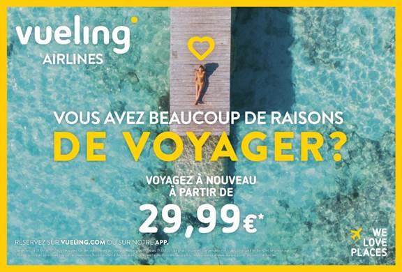 Vueling : campagne publicitaire et promotion | Air Journal
