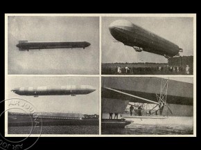 Le 14 septembre 1910 dans le ciel : Le Zeppelin VI est à son tour ...