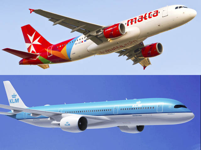 Air Malta partage ses codes avec KLM | Air Journal