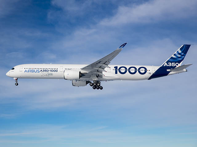Airbus A350-1000 : vol inaugural sans souci (photos, vidéo) | Air Journal