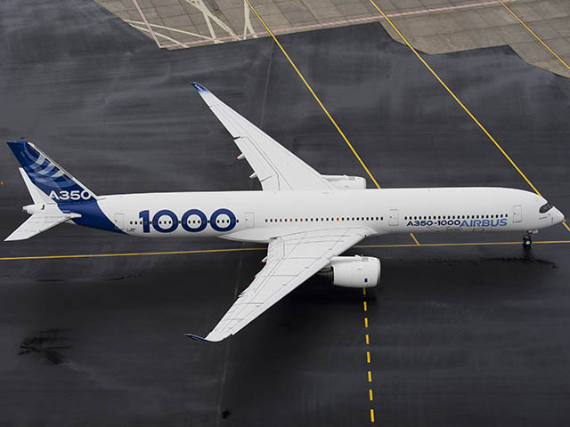 Airbus A350-1000 : vol inaugural sans souci (photos, vidéo) | Air Journal