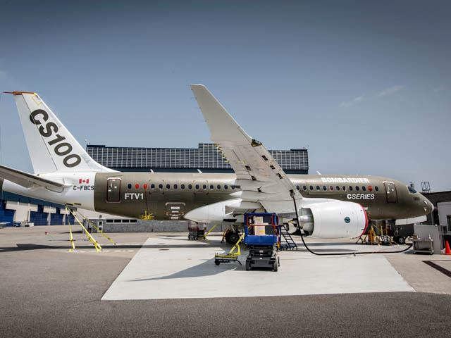 Bombardier : report du vol inaugural du CS100 | Air Journal