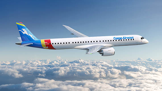 Afrique : des Embraer pour Congo Airways, Air Zimbabwe | Air Journal