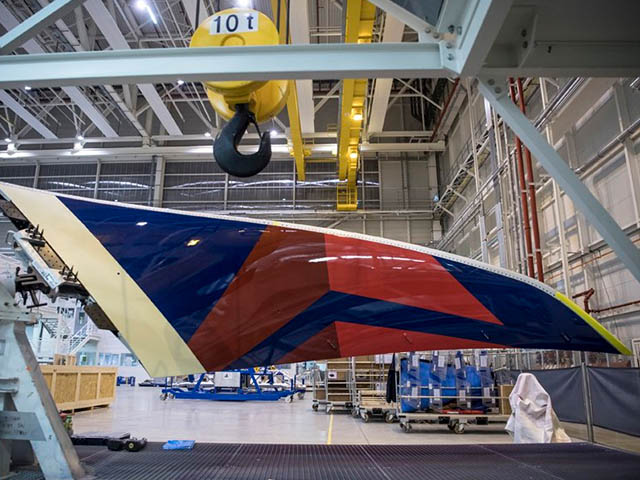 L’Airbus A350 de Delta Air Lines prend forme (photos) | Air Journal