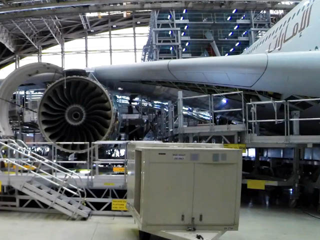 Emirates : révision technique complète du tout premier A380 | Air Journal