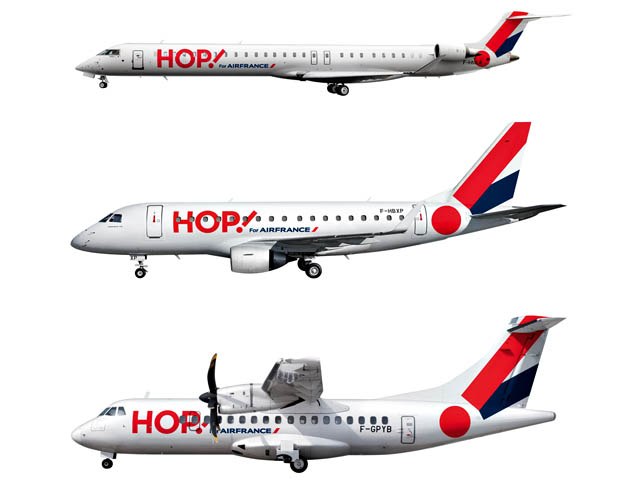 HOP! pour Air France : le réseau | Air Journal