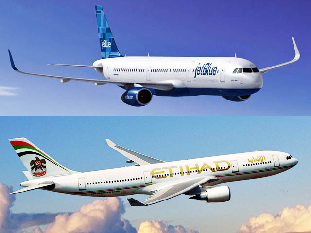 Etihad Airways partage plus avec JetBlue | Air Journal