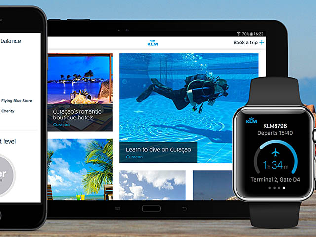 KLM met son app à jour avec Uber et airbnb | Air Journal