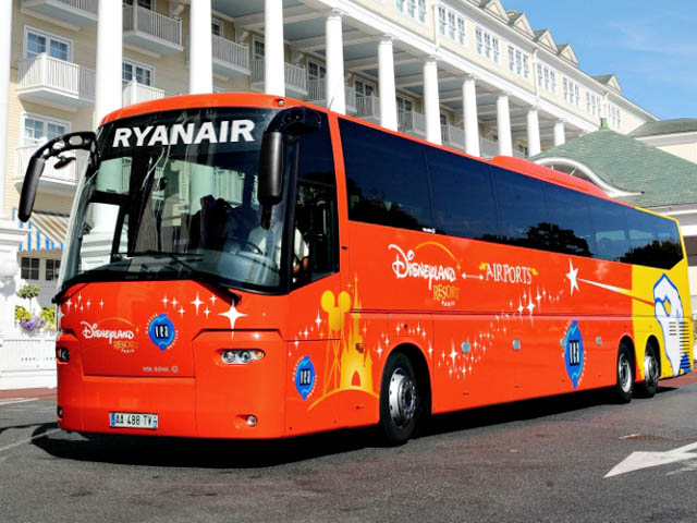 Ryanair : un bus low cost Beauvais – Disneyland Paris | Air Journal