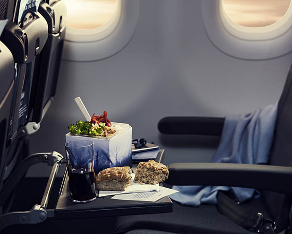 SAS Scandinavian Airlines met ses menus en cube | Air Journal