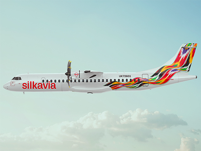 Silk Avia (Ouzbékistan) reçoit le premier ATR 72-600 en Asie centrale ...