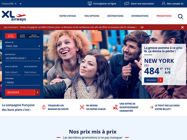 Nouveau site web pour XL Airways | Air Journal