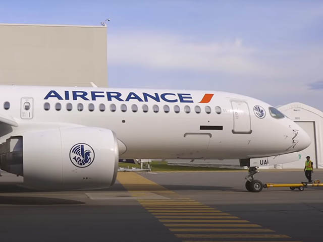 L’Airbus A220 d’Air France se dévoile (photos, vidéo) | Air Journal