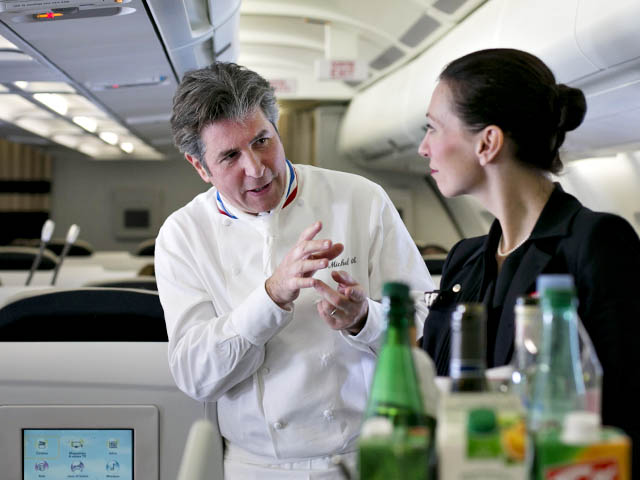 Air France: les repas de Michel Roth en Affaires | Air Journal