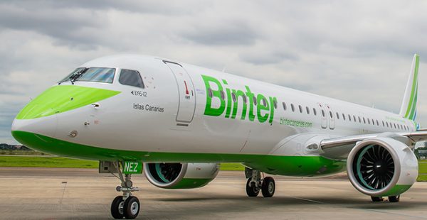 Iles Canaries : Binter commande 5 Embraer 195-E2 supplémentaires | Air ...