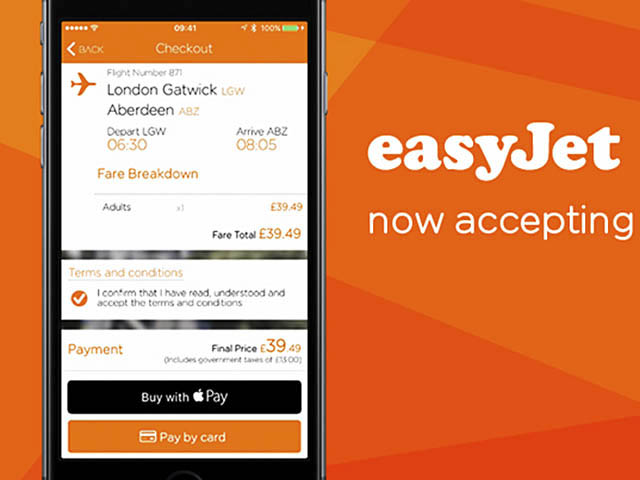 EasyJet lance Apple Pay | Air Journal