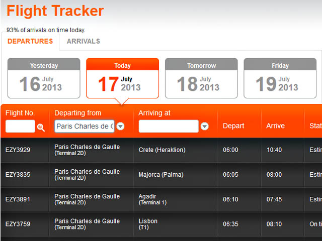 EasyJet lance l’information en temps réel | Air Journal