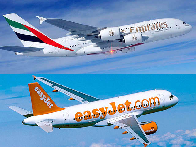 Des miles Emirates Airlines pour les vols easyJet | Air Journal