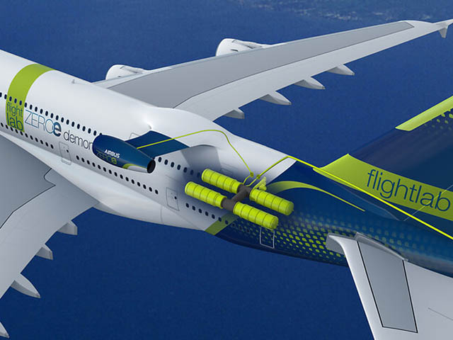 Airbus va tester l’hydrogène sur un A380 (photos, vidéos) | Air Journal