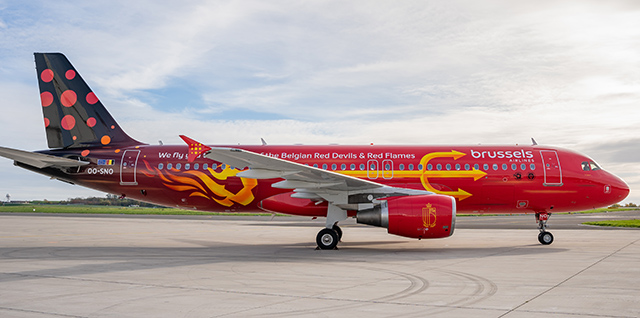 Brussels Airlines : un nouveau Trident pour les Diables Rouges - et les ...