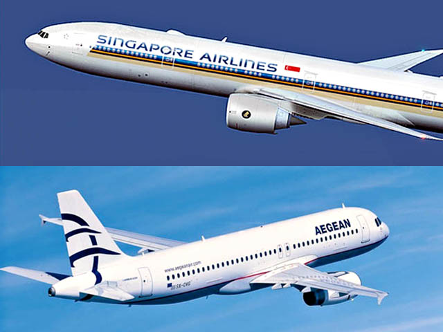 Singapore Airlines signe avec Aegean Airlines | Air Journal